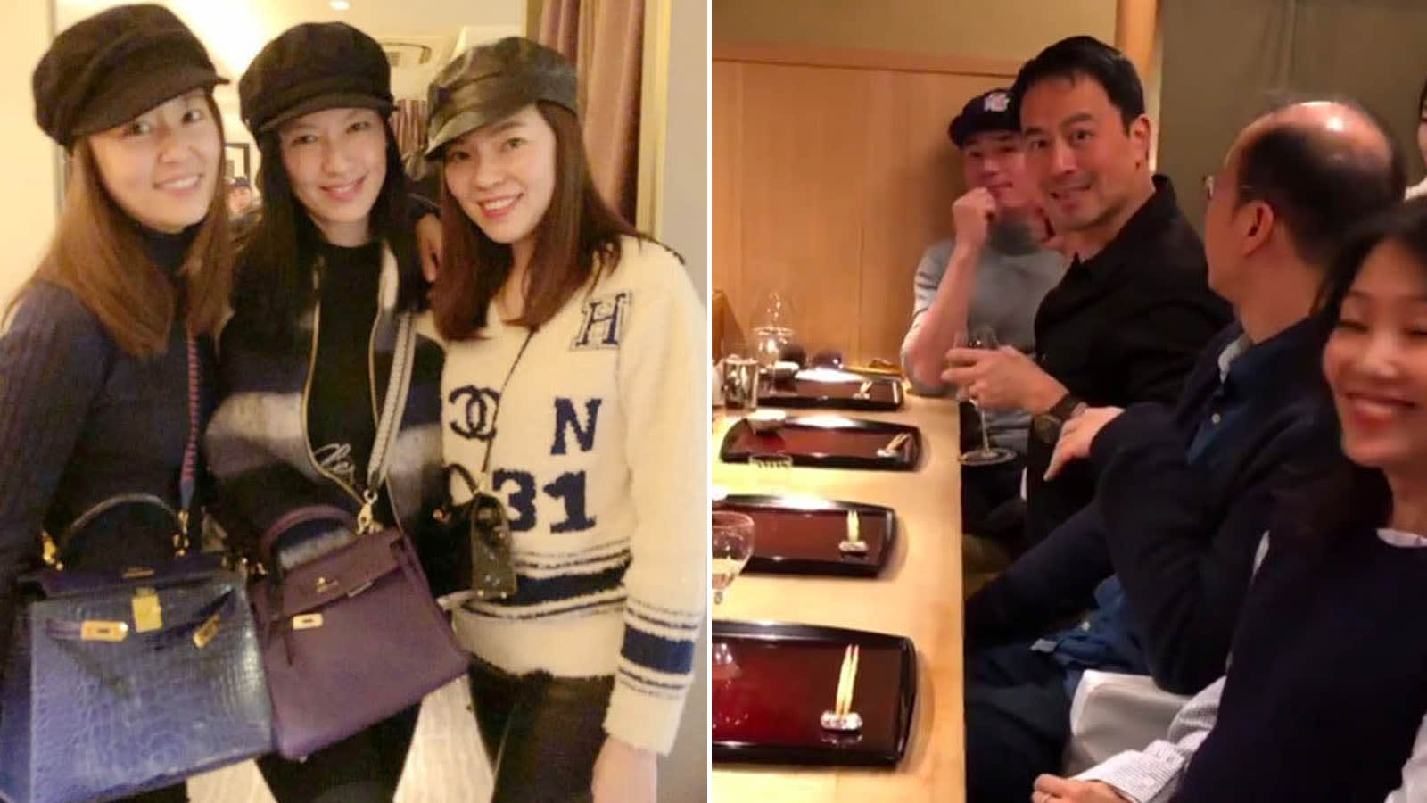 Ruby Lin, Kelly Lin and Delia Tseng’s girls' night out - 8days