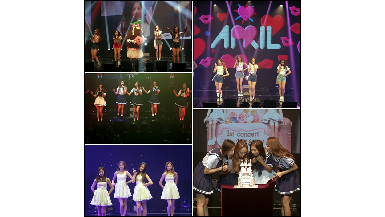 April Successfully Completes 1st Anniversary Solo Concert - 8days