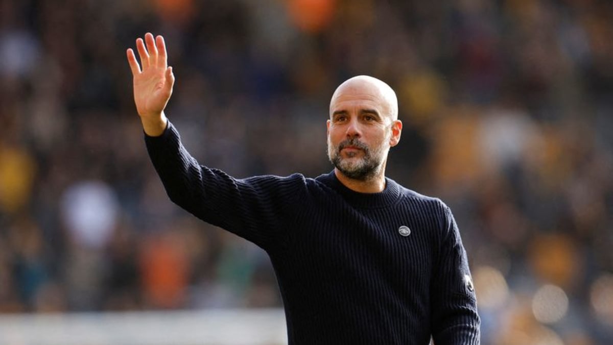 'It was a joke,' Guardiola says after 'six titles' comment draws ...