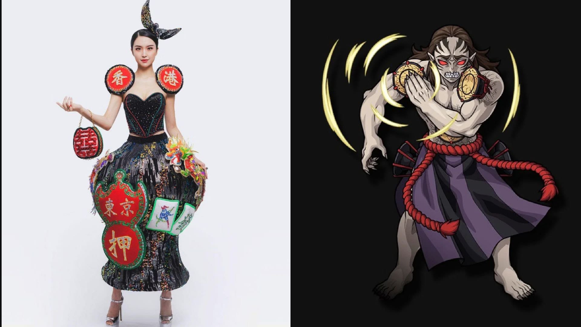 National Costume For Miss International Hong Kong 2023 Likened To Anime ...