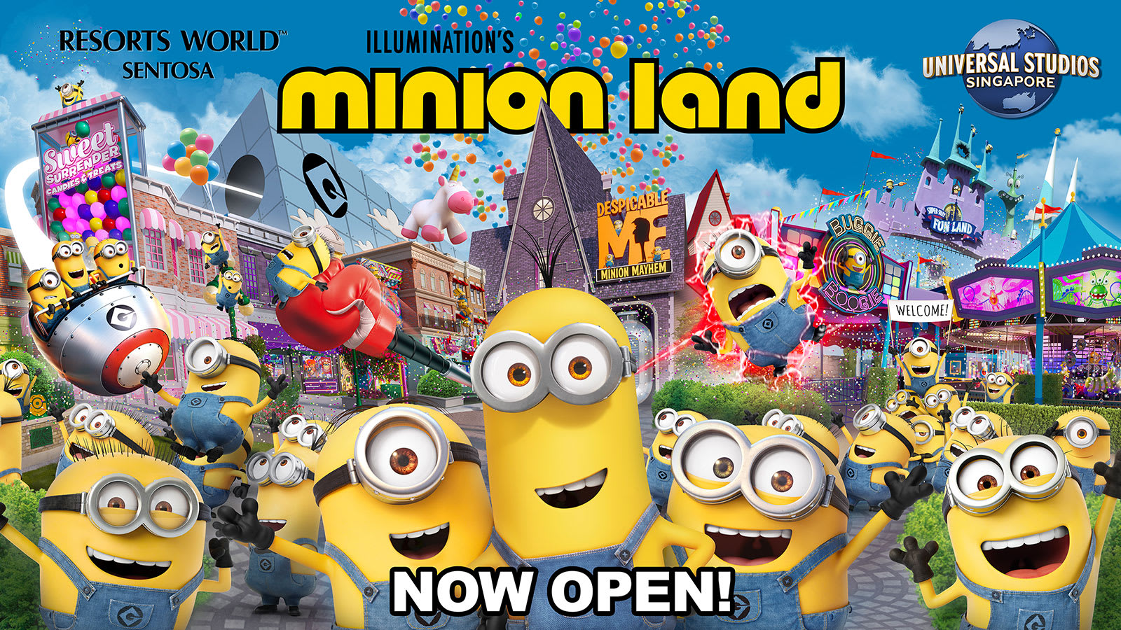 新加坡环球影城Minion Land 正式开幕！3游乐设施真实体验评分 - vibes by 8world