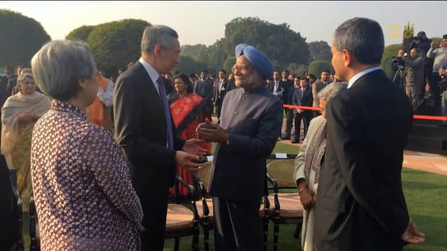 李资政悼念已故印度前总理曼莫汉星 - 8world