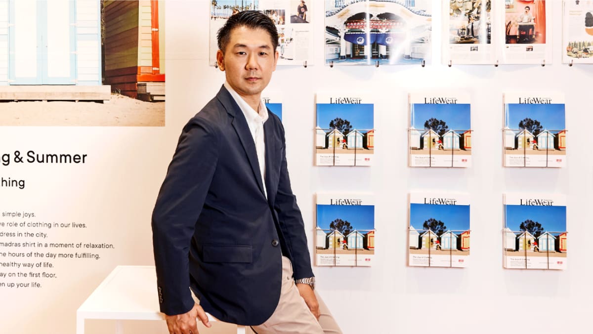 Who is the Japanese CEO of UNIQLO Singapore, who loves chicken rice and ...