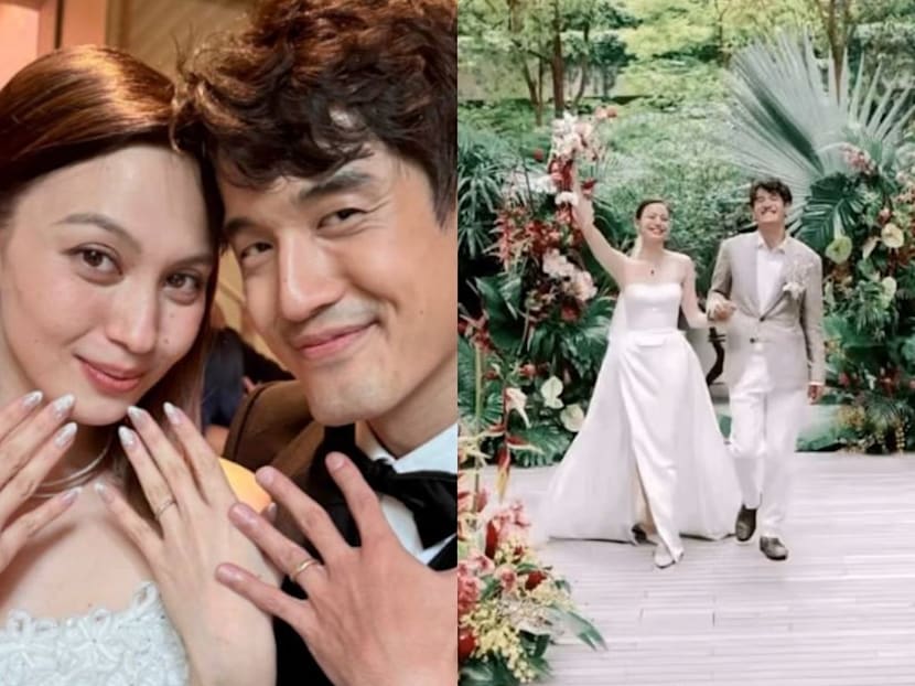 Singer Nathan Hartono and actress Liz Sergeant Tan are married - CNA ...
