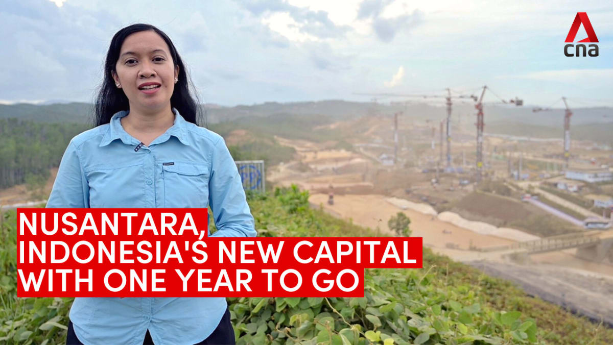 Nusantara, Indonesia's new capital, with one year to go | Video - CNA