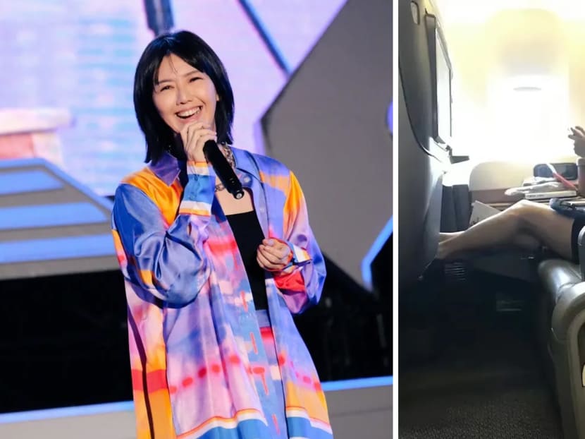 Pics of Stefanie Sun on SQ business class flight go viral - CNA Lifestyle