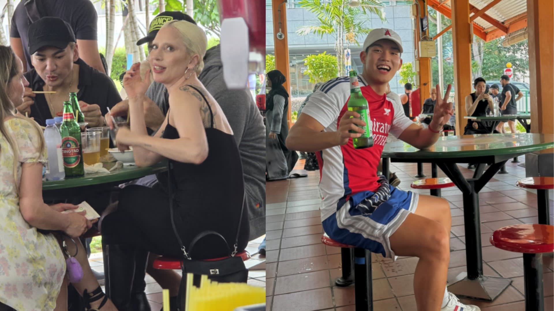Lady Gaga Fans Flock To Maxwell Food Centre's Table 174 For Photos ...