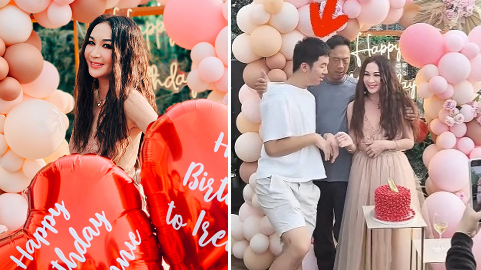 Irene Wan's Husband Yanks Their Adopted Son Back When He Tries To Kiss ...