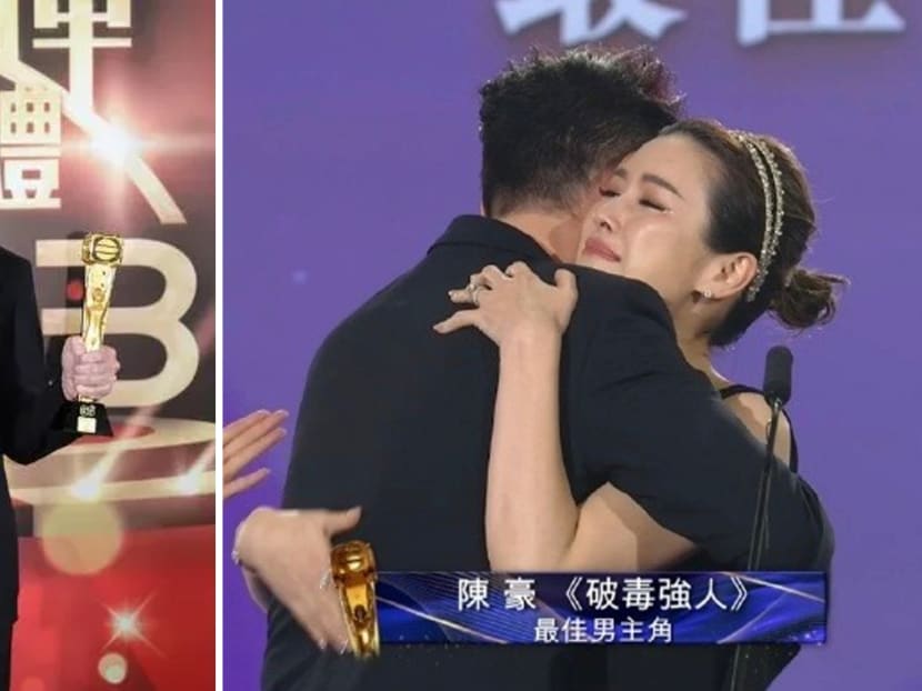 Moses Chan receives Best Actor Award, his first after 16 years, from ...