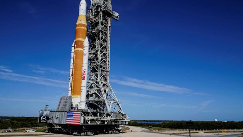 NASA rolls giant SLS rocket to launchpad for second Artemis moon ...