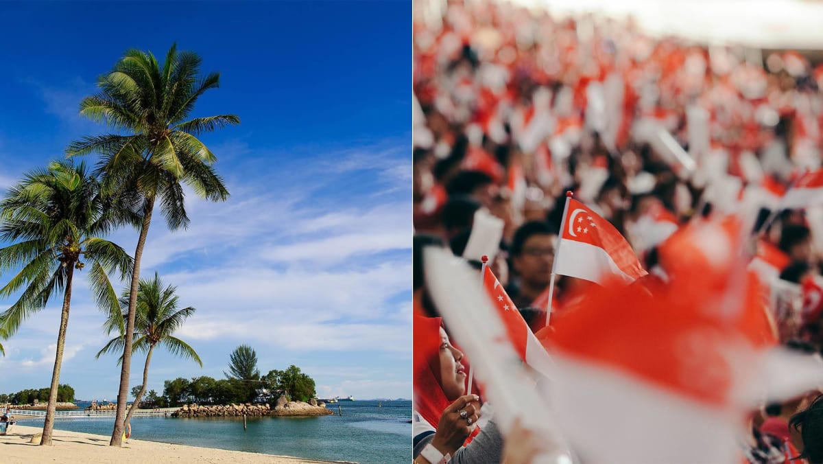 10,000 Flags To Form Massive National Day Installation On Siloso Beach ...