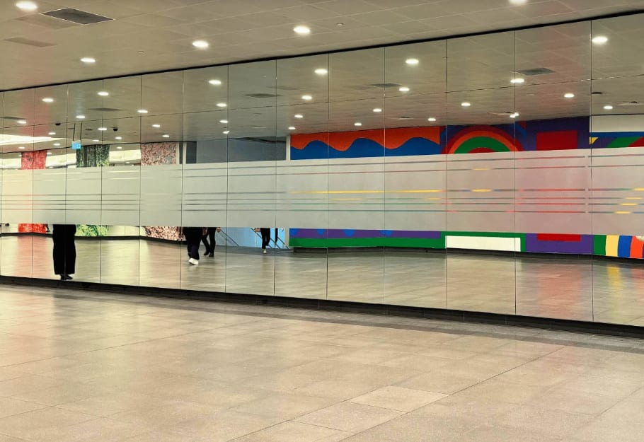 New Fully-Mirrored Dance Space Opens At Marina South Pier MRT Station ...