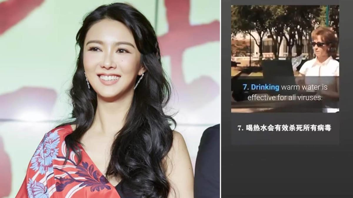 Netizens Slam Fiona Sit For Claiming That Drinking Warm Water Will Help ...