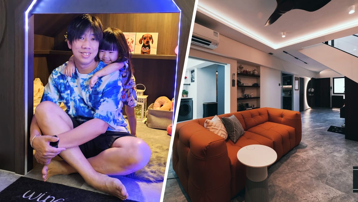 Mediacorp DJ Gerald Koh Spent $180K, 3 Times His Budget, To Renovate His $980K Maisonette Flat ...