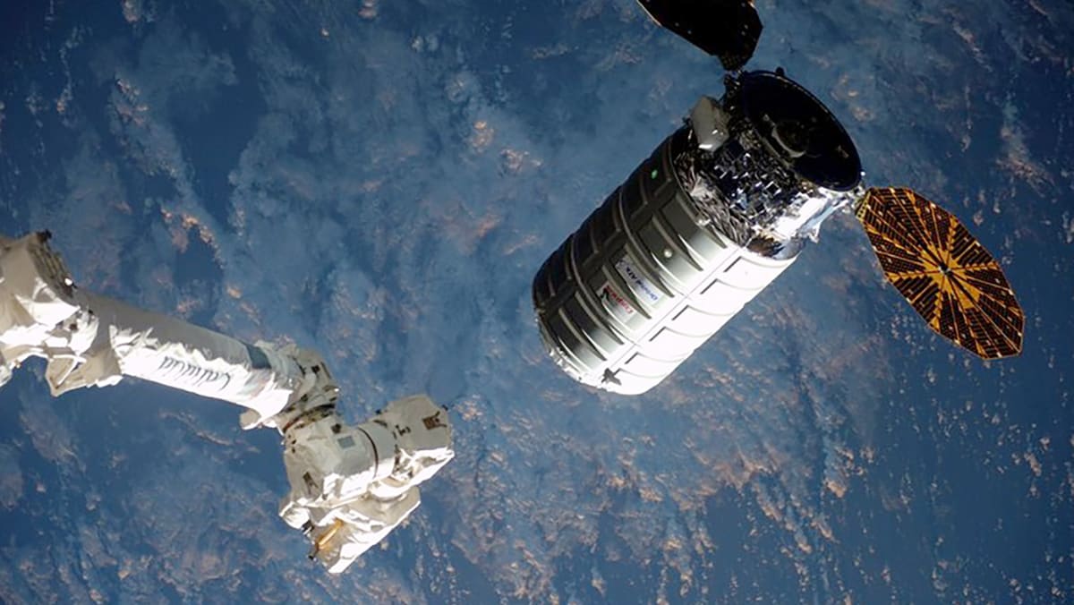 Easter delivery: Cargo ship arrives at space station - TODAY