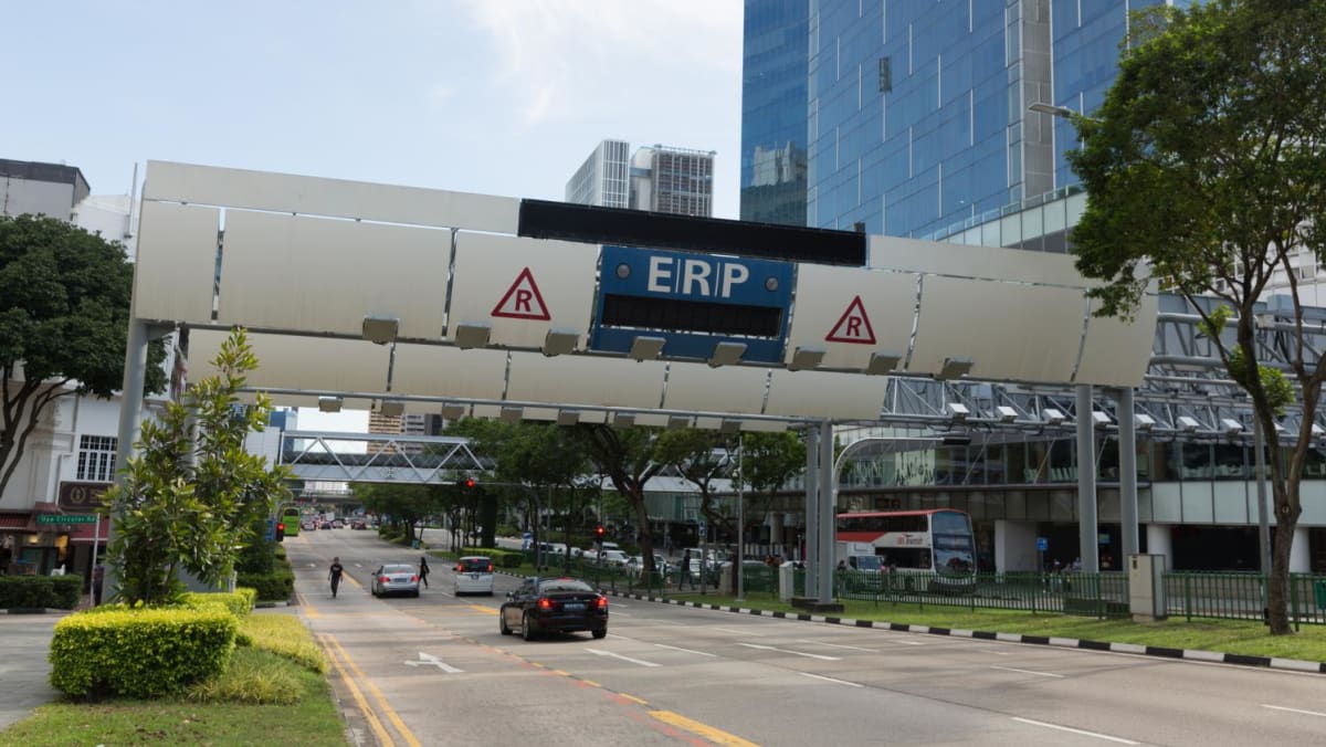ERP rates at five locations to increase by S$1 from Sep 1 to manage ...