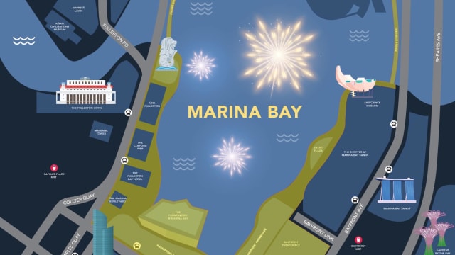 公众可通过线上地图 查看四个地点跨年夜人潮 - 8world