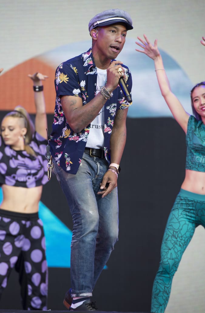 Pharrell Williams Reveals The Secret To His Youthful Look By Launching ...