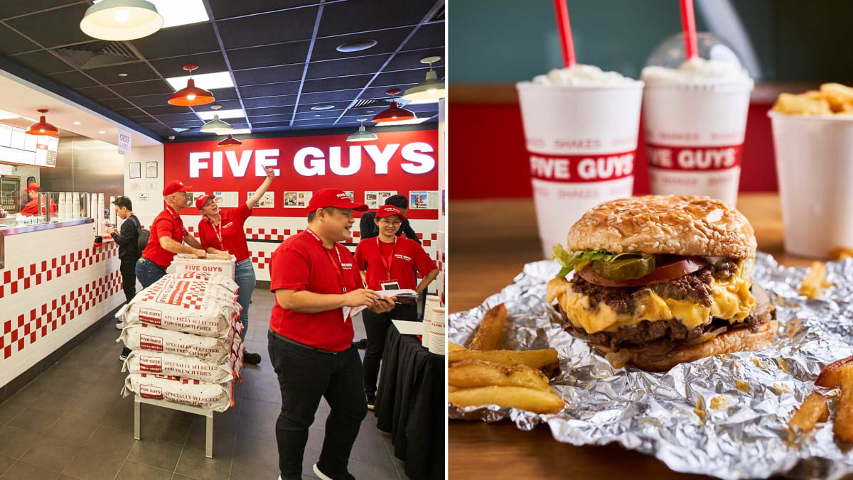 Five Guys Opening Second Outlet At Nex in Serangoon - 8days