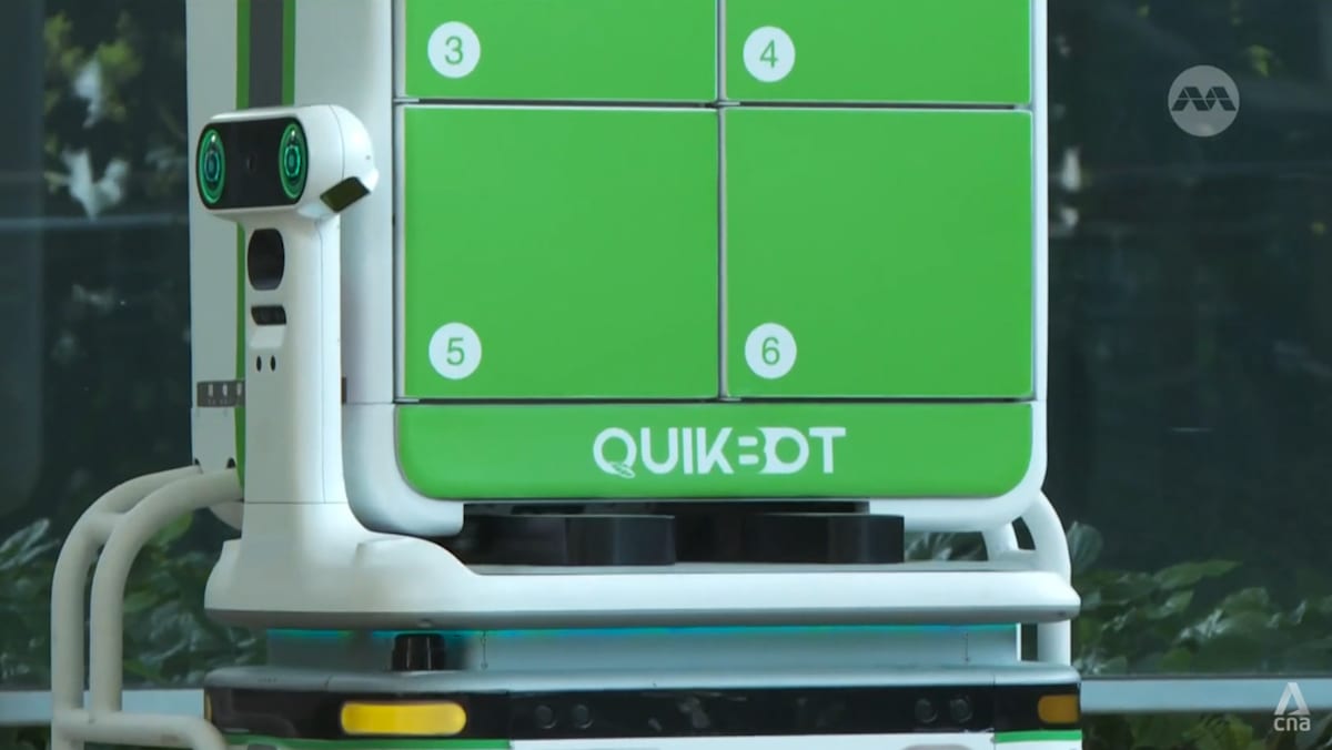 Autonomous robots, AI chatbots help couriers speed up deliveries as e ...