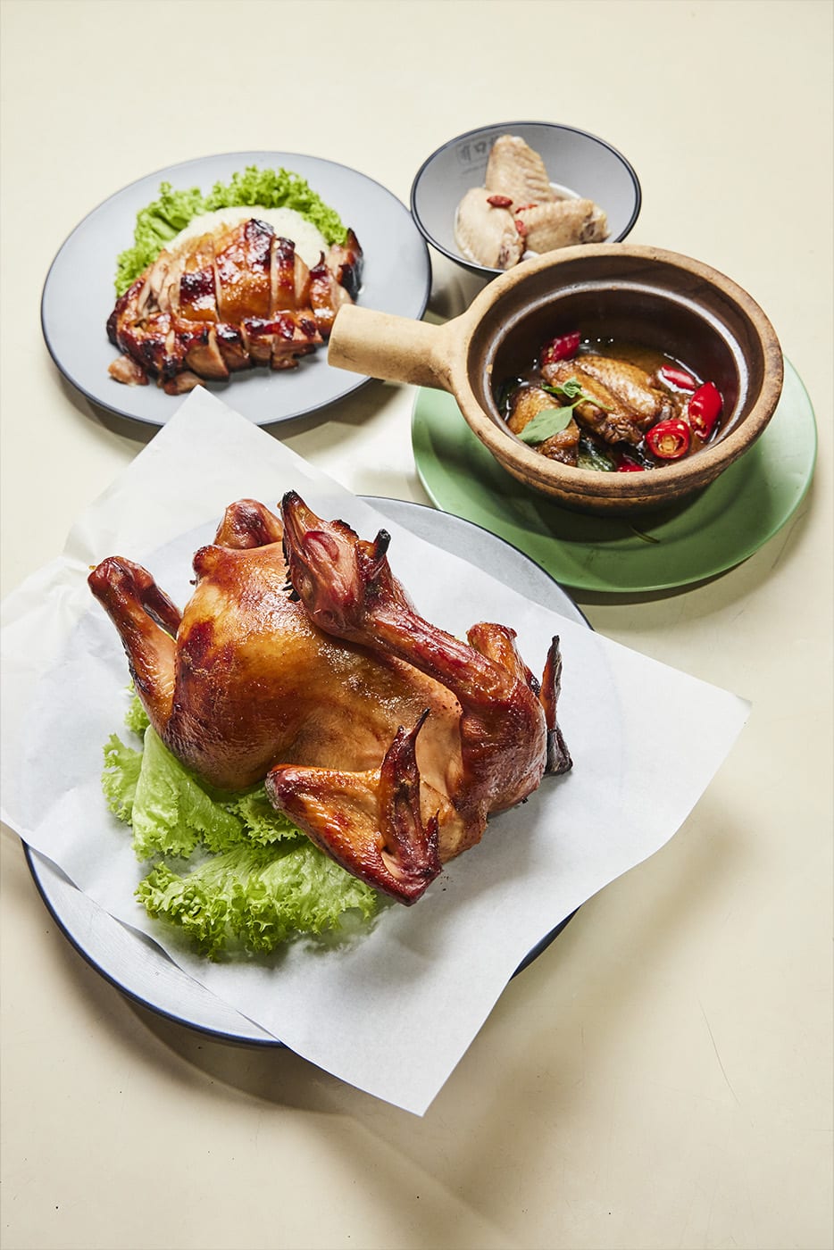 Super Juicy Taiwanese ‘Barrel’ Chicken Roasted With Sugarcane ...