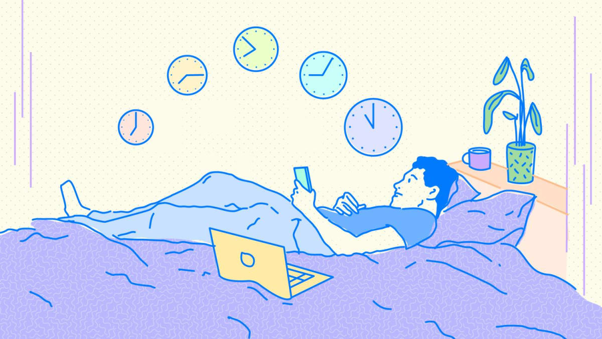 Gen Zen: My husband spends a lot of time 'rotting' in bed, even when he ...