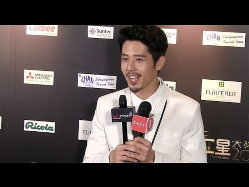 George Hu Yu Wei backstage interview, Star Awards 20 - TODAY