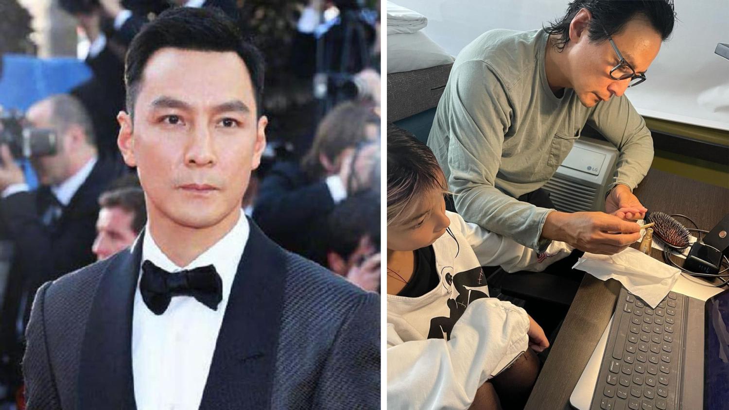 Daniel Wu Painting His 9-Year-Old Daughter’s Nails Is Just About The ...