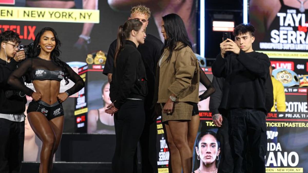 Taylor and Serrano ready to reignite rivalry in New York - CNA