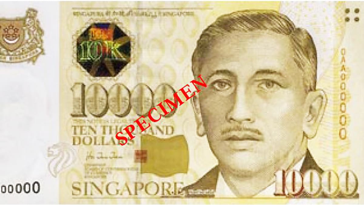 S’pore monitors use of high-value notes to combat money laundering - TODAY