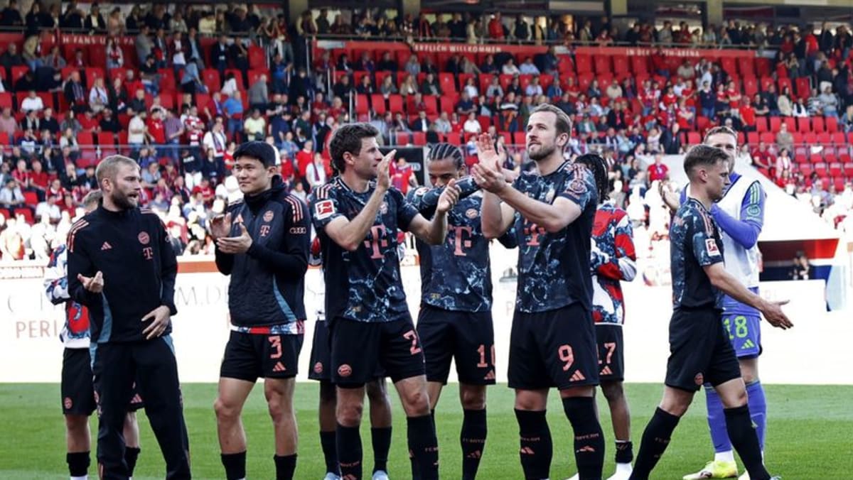 Bayern Munich on brink of Bundesliga title, Kane eyes record - CNA