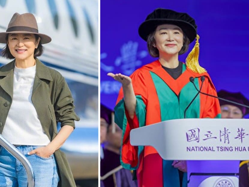 Parents thrilled to see Lin Ching Hsia give speech at university ...