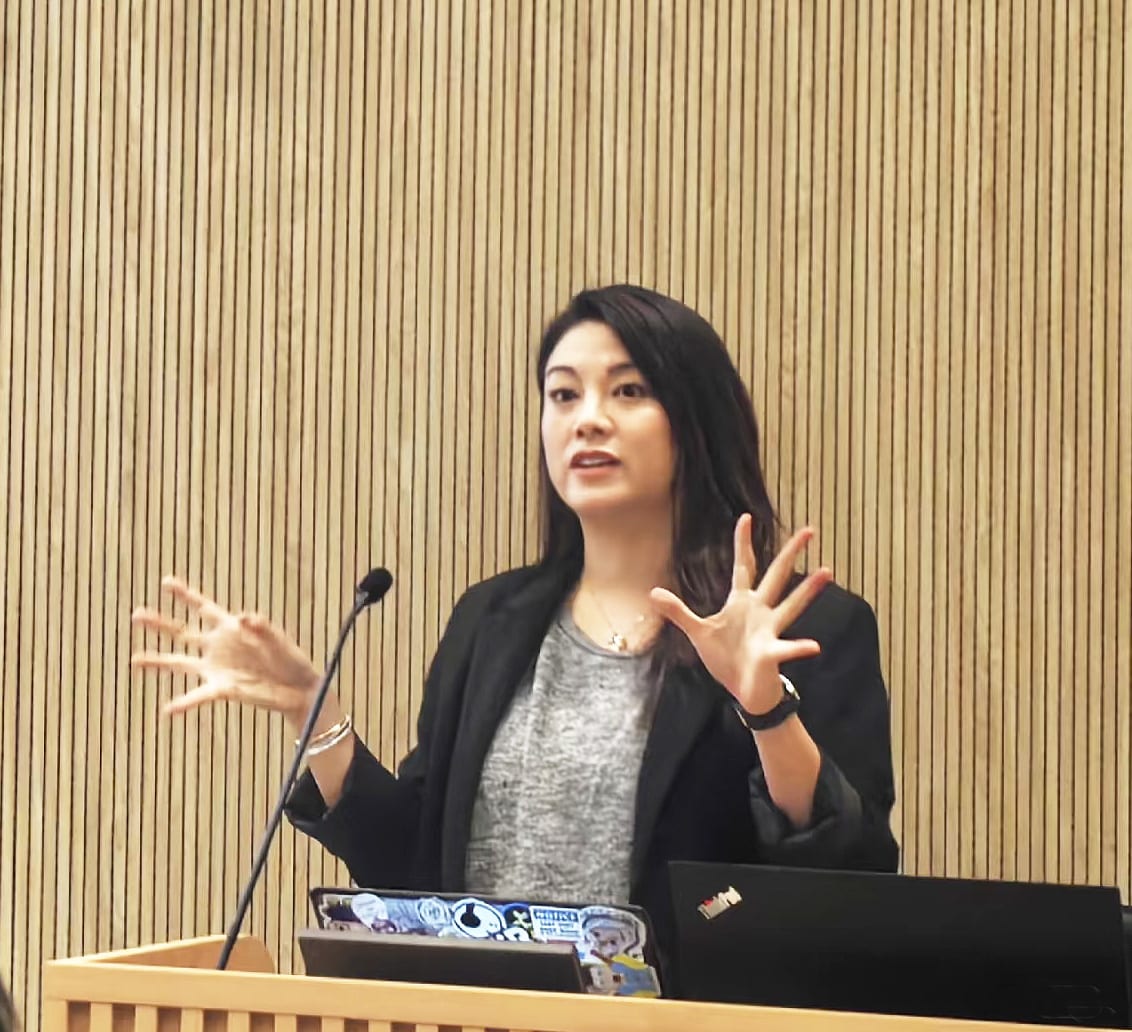 Ex TVB Star Bernice Liu Lectured At Hong Kong University... But ...