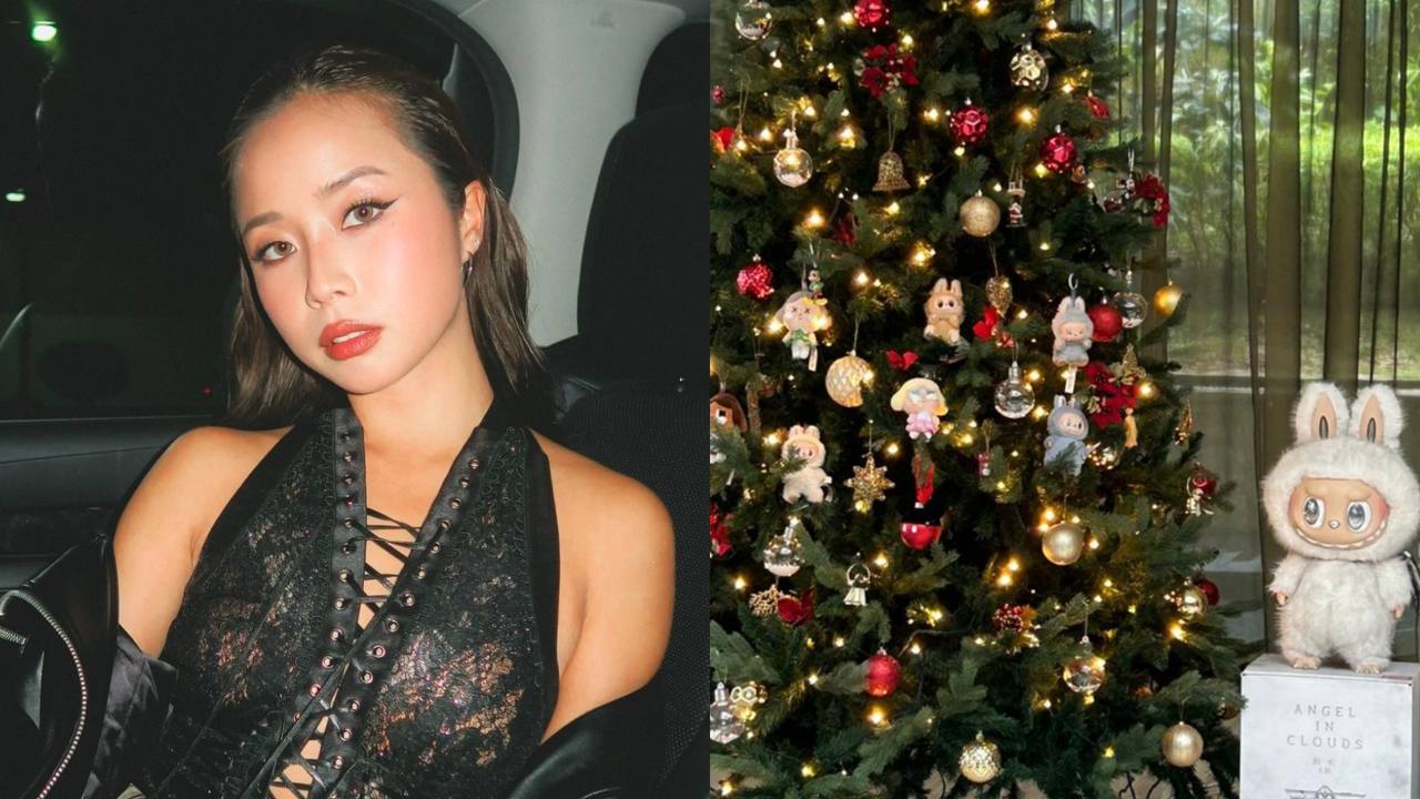 987 DJ Germaine Tan Has A Labubu Christmas Tree In Her Family Home - 8days