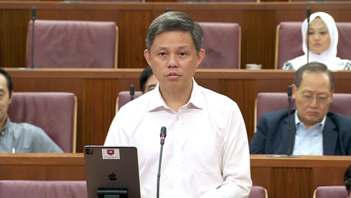 Chan Chun Sing on safeguards against misuse of AI technology by students - CNA