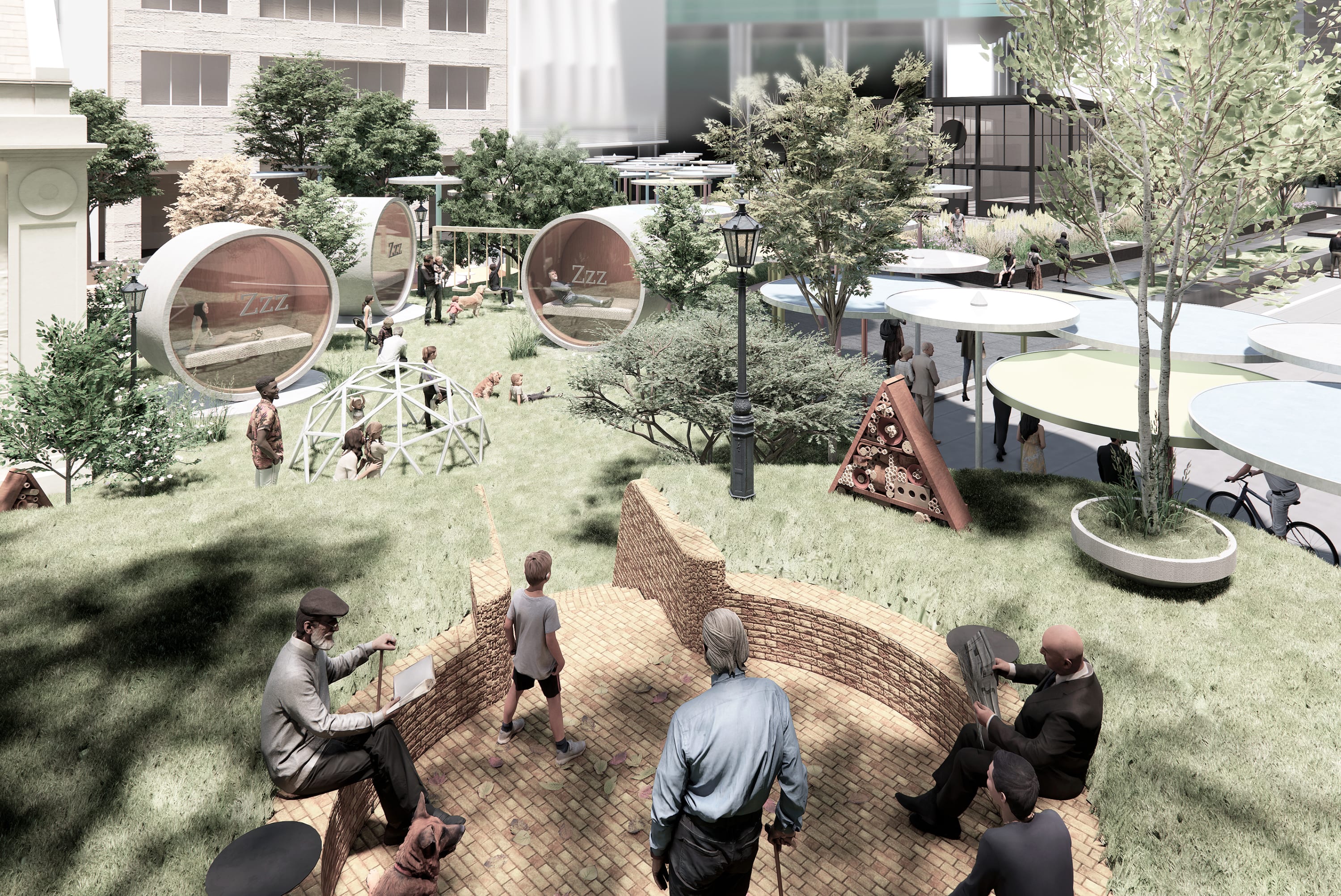 莱佛士坊公园后年动工改造 最迟2028年完工 - 8world