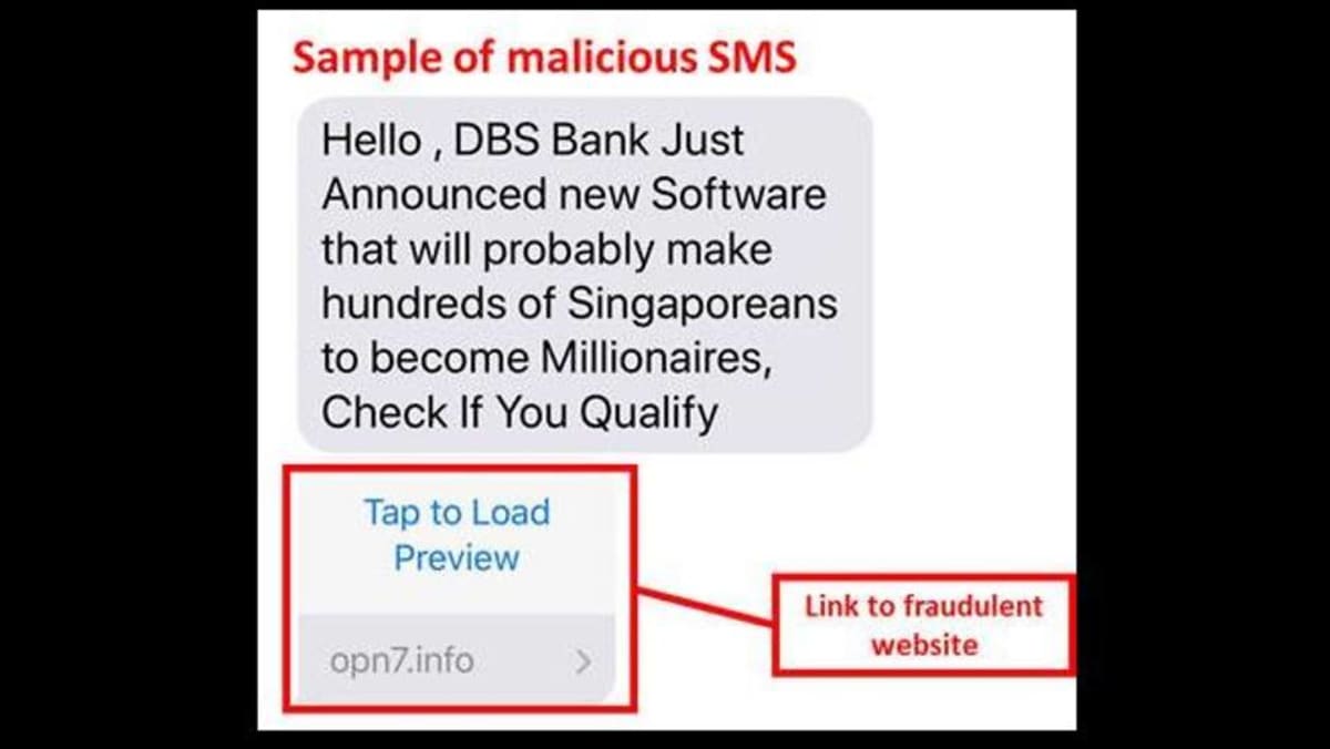 Beware of DBS, OCBC phishing scams: Police - CNA