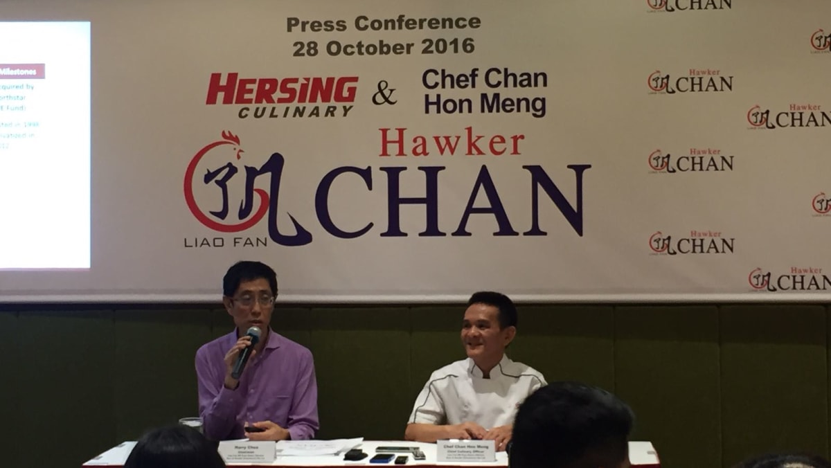 1 Michelin-starred hawker-chef Chan to open new restaurant with partner ...