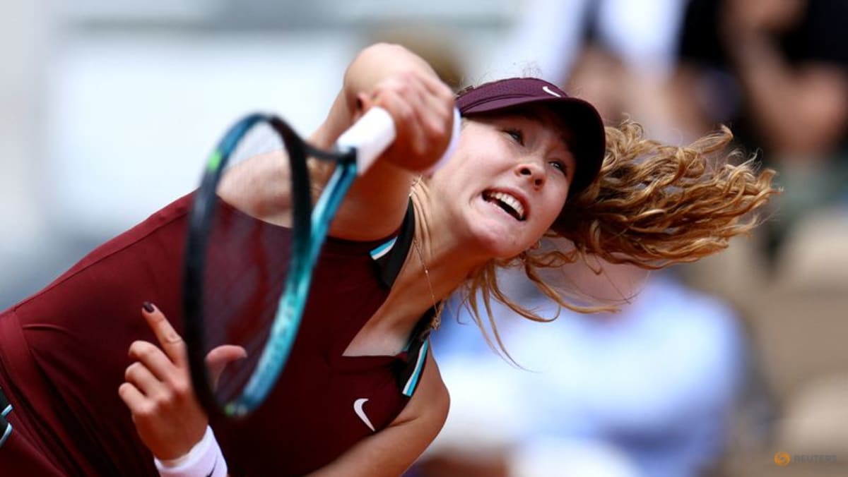 Teenager Andreeva downs Kasatkina to reach French Open quarters - CNA