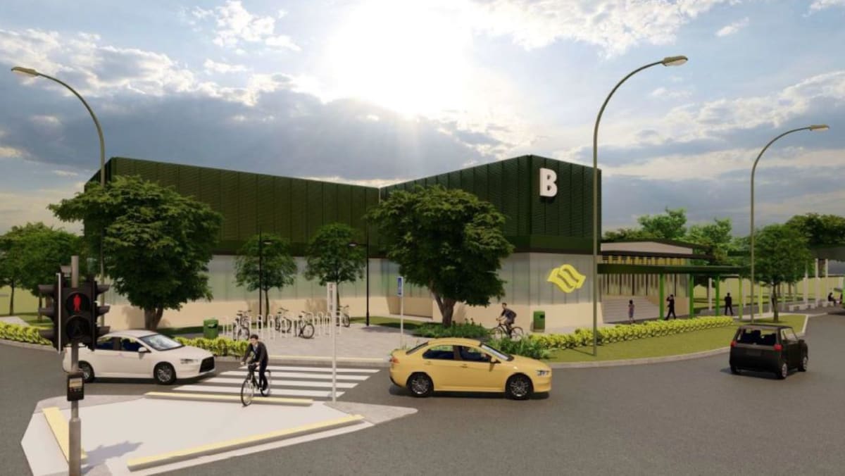 Construction of Serangoon North, Tavistock MRT stations for Cross ...