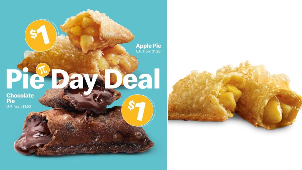 Mcdonalds apple pie price store