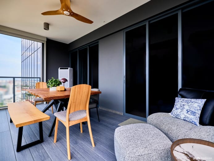 Take a look inside Class 95 DJ Justin Ang's S$2.5 million penthouse ...