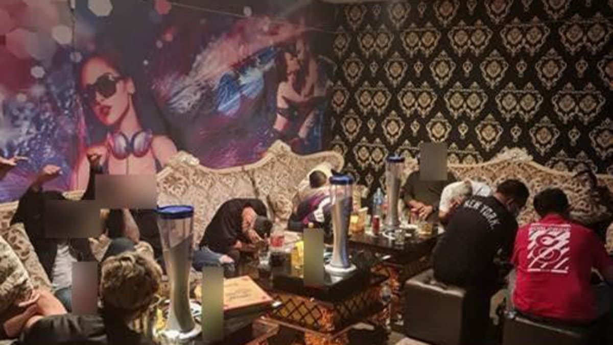 Unlicensed KTV-concept outlets raided, 187 people investigated ...