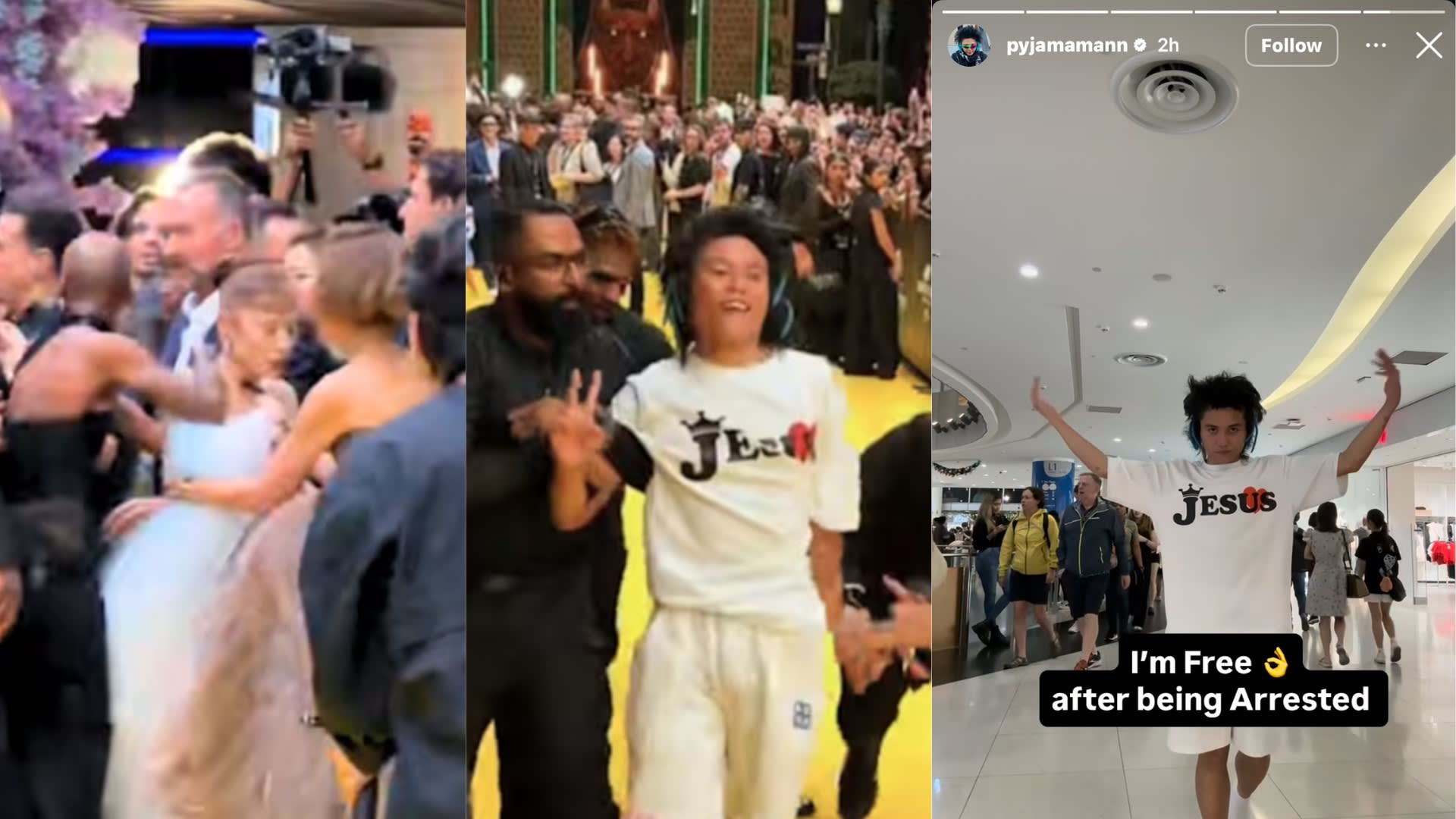 Man Who Rushed Ariana Grande at Wicked: For Good S’pore Premiere Brags ...