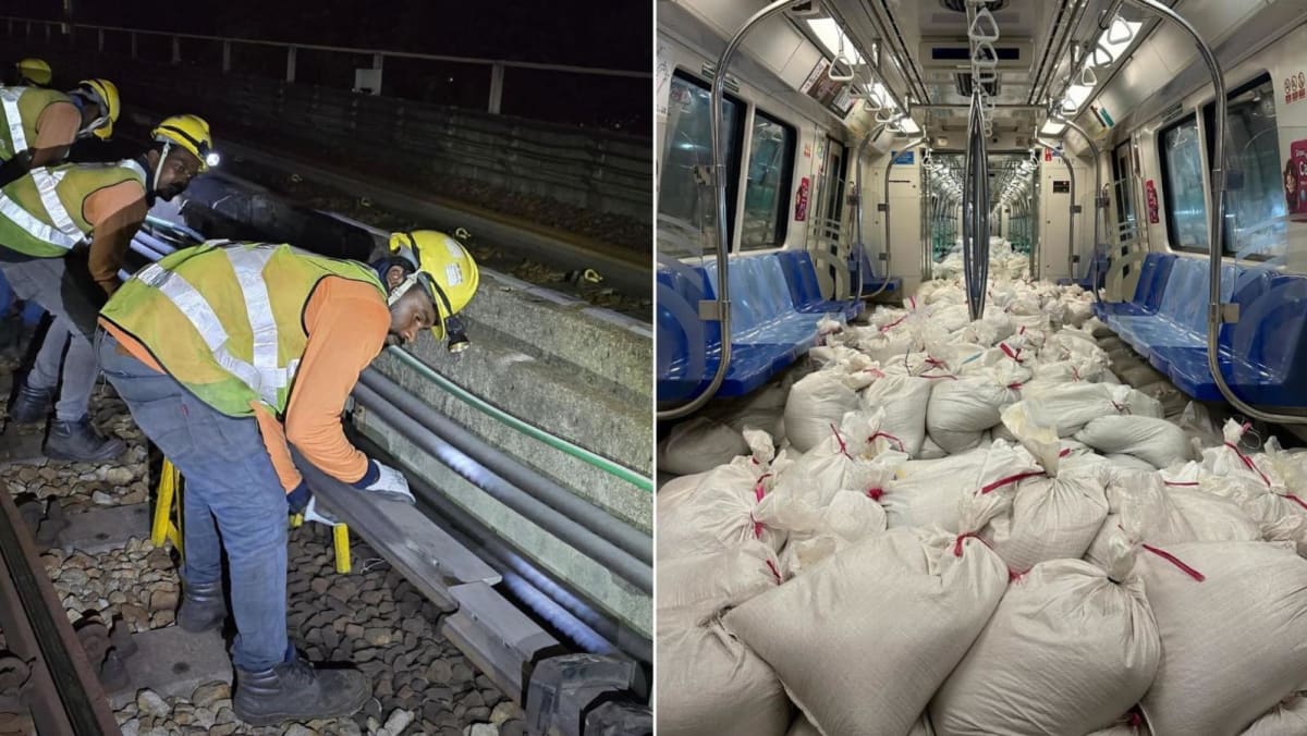 East-West Line disruption: Affected rail segments replaced, train ...