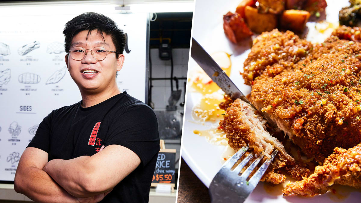 Sinful But Shiok Chicken Cutlet & Ikea-Style Wings At Woodlands Hawker ...