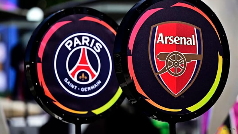 Arsenal one win from history as PSG stand in their way - CNA