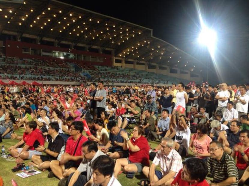 Gallery: SDP holds its first GE2015 rally - TODAY