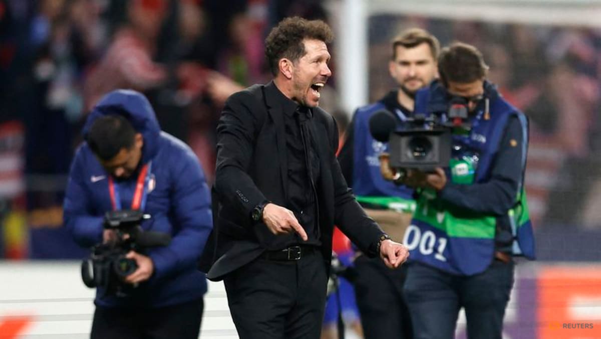 Simeone grateful to complete 700 games with Atletico - CNA
