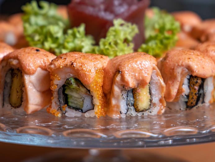 Tell Someone You Love Her With This Uni Sushi Cake - CNA Lifestyle